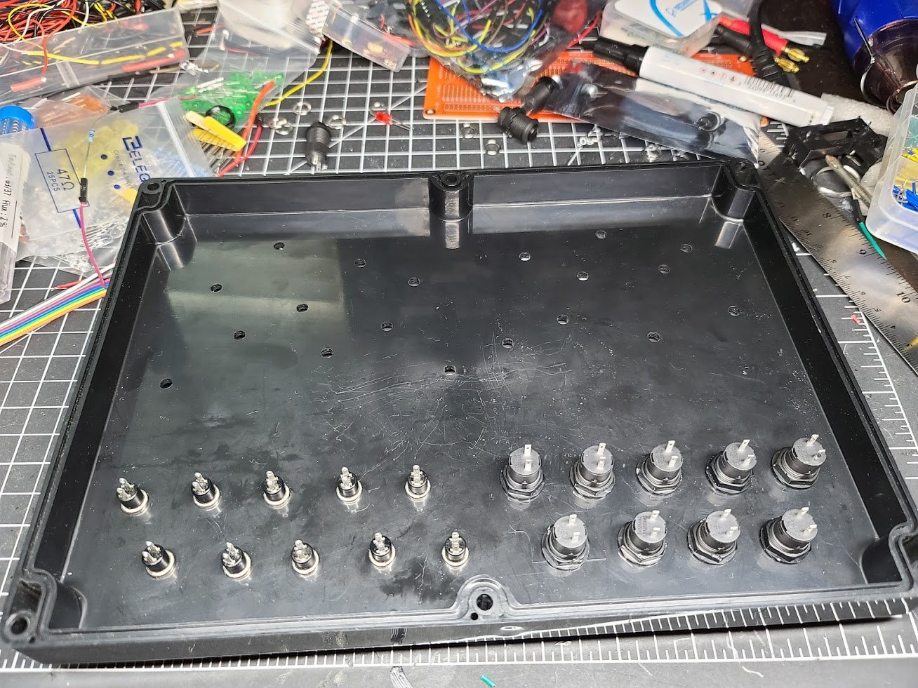 DIY LED Button Box for Toddlers – Always Tinkering