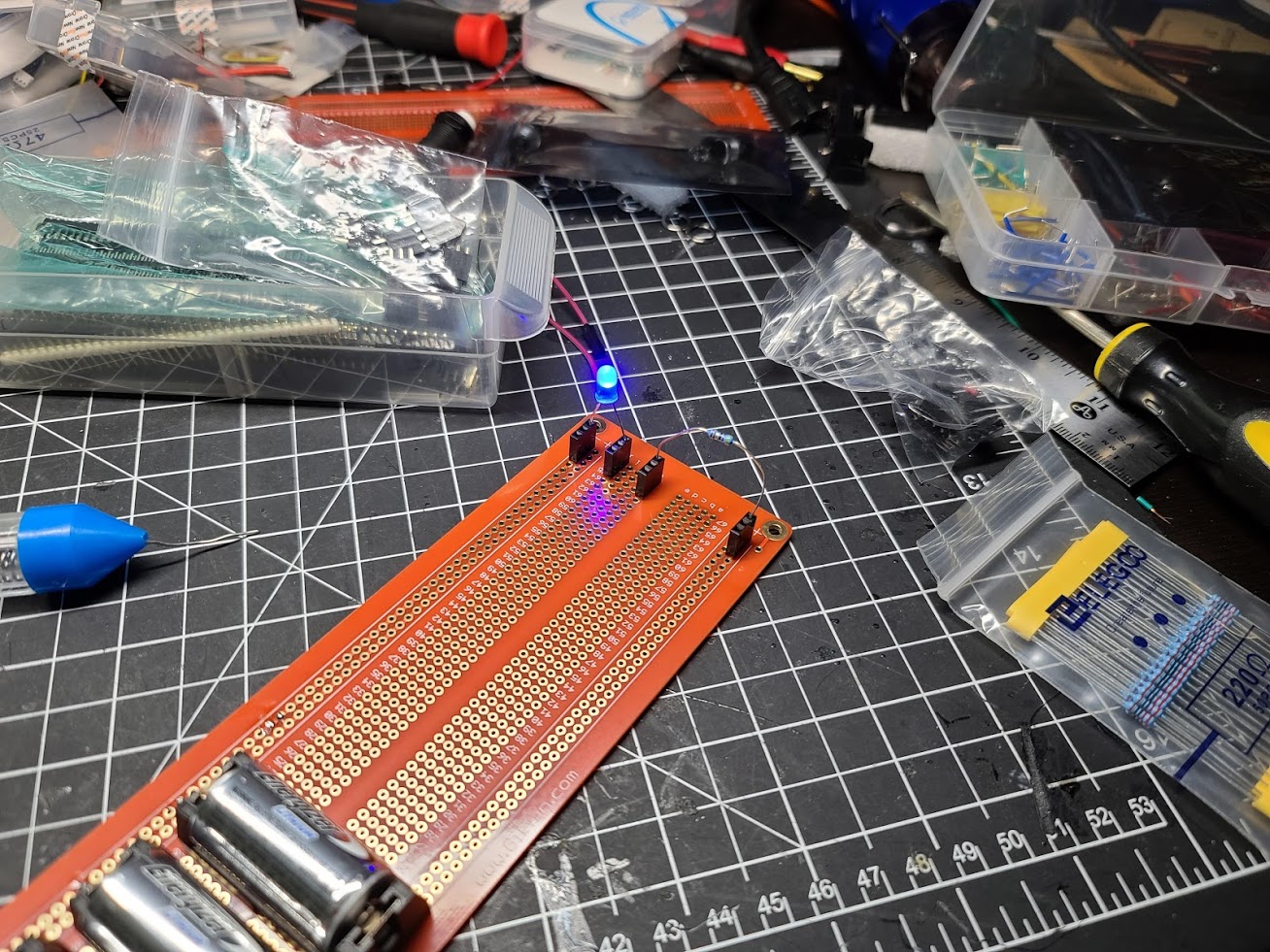 DIY LED Button Box for Toddlers – Always Tinkering