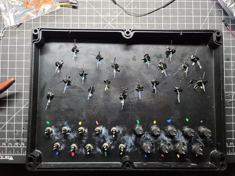 DIY LED Button Box for Toddlers – Always Tinkering