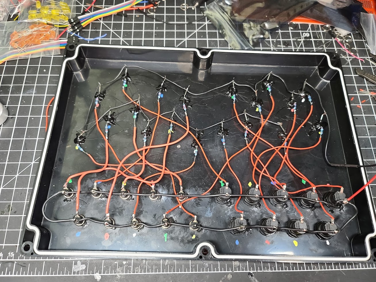 DIY LED Button Box for Toddlers – Always Tinkering